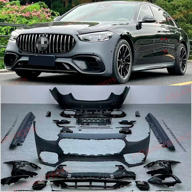 BODY KIT FOR MERCEDES BENZ S Class W223 2021+ S63 AMG FRONT BUMPER REAR ...