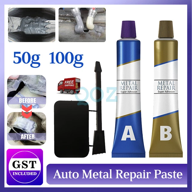 INDUSTRIAL HEAT RESISTANCE Cold Weld Auto Metal Repair Paste Adhesive ...