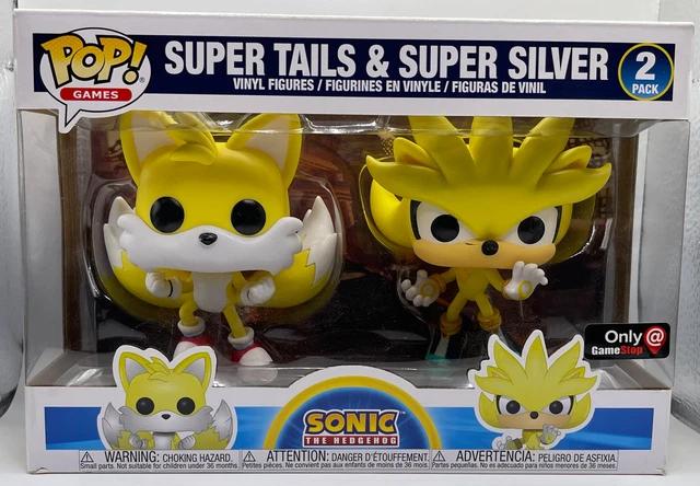 FUNKO POP! GAMES Sonic The Hedgehog: Super Tails And Super Silver (2 ...