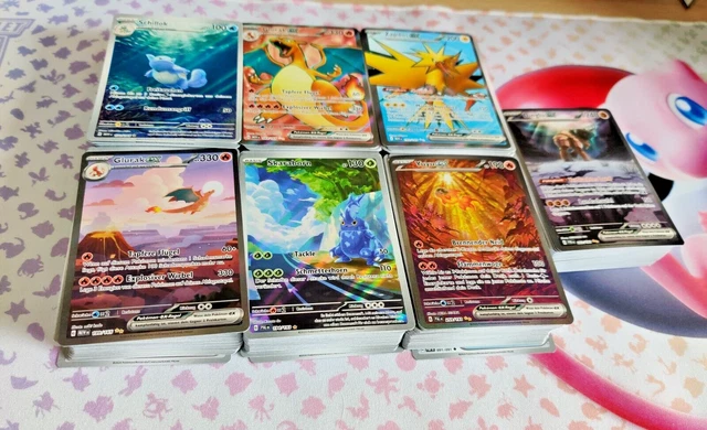 POKÉMON 105 KARTEN Sammlung Karmesin - Maskerade Rev / Holos - Kids ...