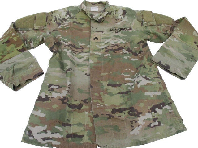US ARMY HOT Weather Uniform Tops Improved Ocp Shirts Bdu Coat Scorpion Multicam £23.85 - PicClick UK