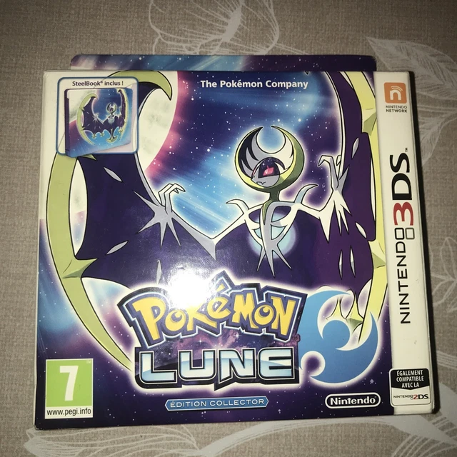 POKÉMON LUNE ÉDITION collector Nintendo 3DS 2DS EUR 50,00 - PicClick FR