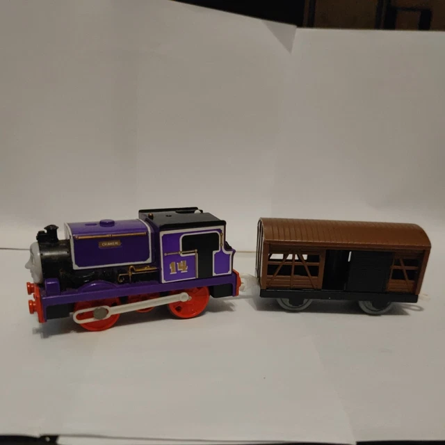 TOMY TRACKMASTER REVOLUTIONS Thomas And Friends Purple Charlie 2013 ...