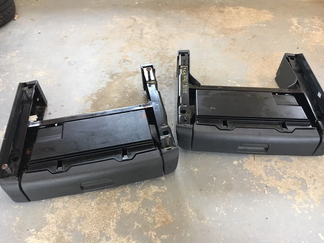 VW TOURAN SEAT Bases With Storage Tray Caddy £25.00 - PicClick UK