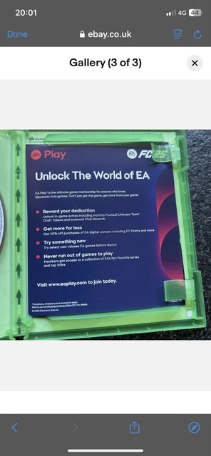 EA SPORTS FC 25 Xbox Series X, Xbox One £21.04 - PicClick UK