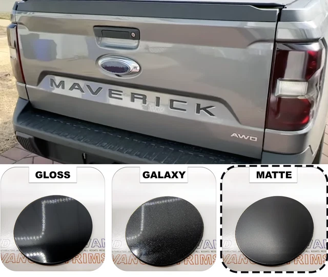 MATTE BLACK RAISED Plastic Letters for Ford Maverick 2022+ Tailgate ...