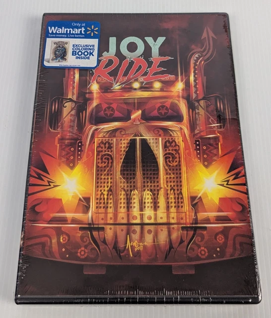 JOY RIDE WALMART Exclusive Inc Coloring Book - Region 1 DVD 2001 NEW ...