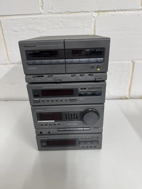 TECHNICS SU-CH9, ST-CH9L, SL-CH9, RS-CH9 Stack System Cd Player Not ...
