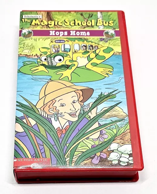 The Magic School Bus Hops Home Vhs 1995 Red Big Box £1199 Picclick Uk