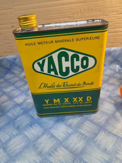 ANCIEN BIDON HUILE vide yacco type M auto garage EUR 14,90 - PicClick FR ANCIEN BIDON HUILE vide yacco type M auto garage EUR 14,90 - PicClick FR