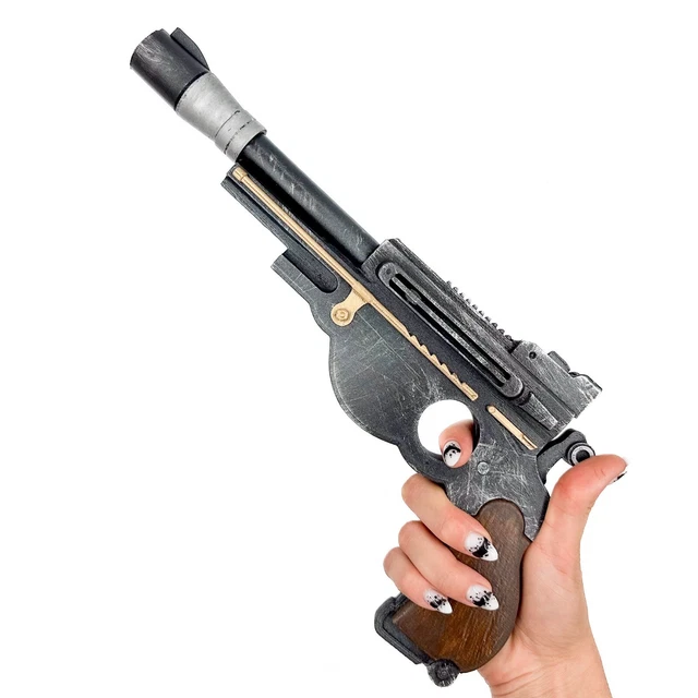 LIFE SIZE STAR Wars Mandalorian IB-94 Blaster KIT Pistol 3D Printed £59 ...