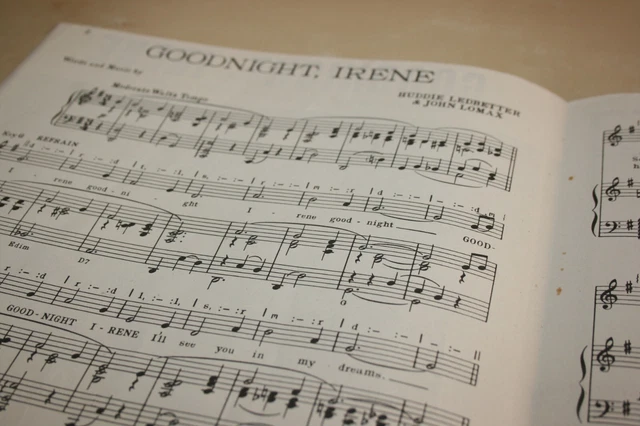 SPARTITI POP; - Goodnight Irene - The five Smith Brothers EUR 3,50 ...