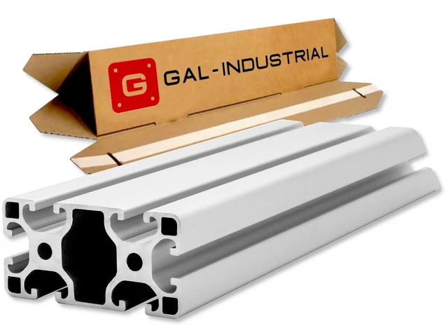 ALU PROFIL 40X80 mm Konstruktionsprofil Nut8 Aluminium AlClipTec für ...