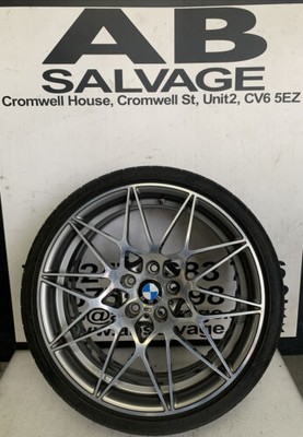 GENUINE BMW M3 M4 F80 F82 Competition Pack 666M 9 X 20 Front Alloy ...