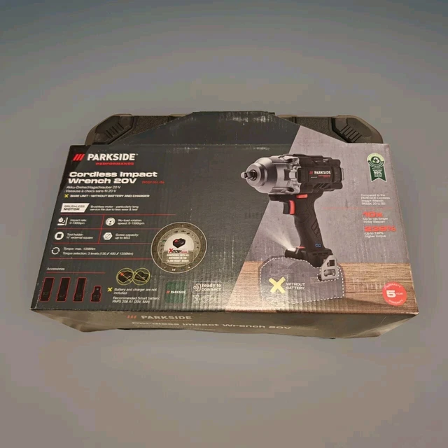 PARKSIDE PERFORMANCE IMPACT Wrench 20v PASSP 20 £165.00 - PicClick UK