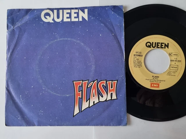 QUEEN/ FREDDIE MERCURY - Flash 7'' Vinyl Germany EUR 7,99 - PicClick FR
