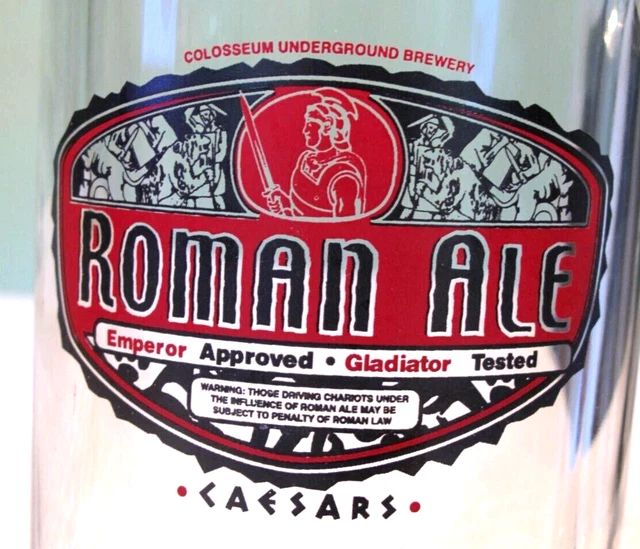 VINTAGE CAESARS COLOSSEUM Underground Brewery Roman Ale Tankard Las ...
