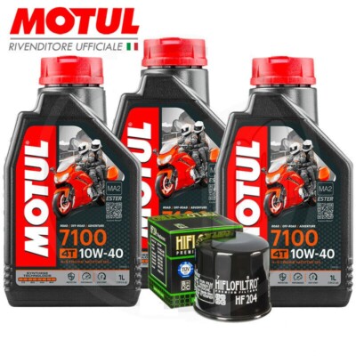 ENTRETIEN YAMAHA TMAX 560/ Tech Max 2020 - 3 L Huile Motul 7100 10W40 + Filtre EUR 51,63 ...
