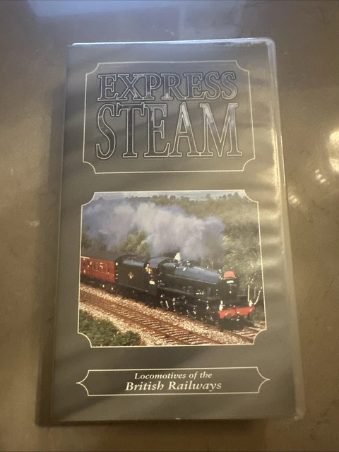 EXPRESS STEAM LOCOMOTIVES of the British Railways VHS [Pegasus] 1996 £4 ...