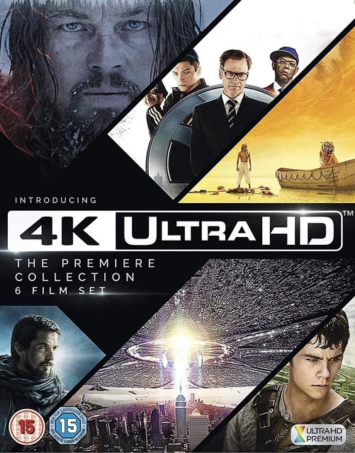 4K ULTRA HD Premier 6 Film Collection 4K UHD Ultra HD Blu Ray New ...