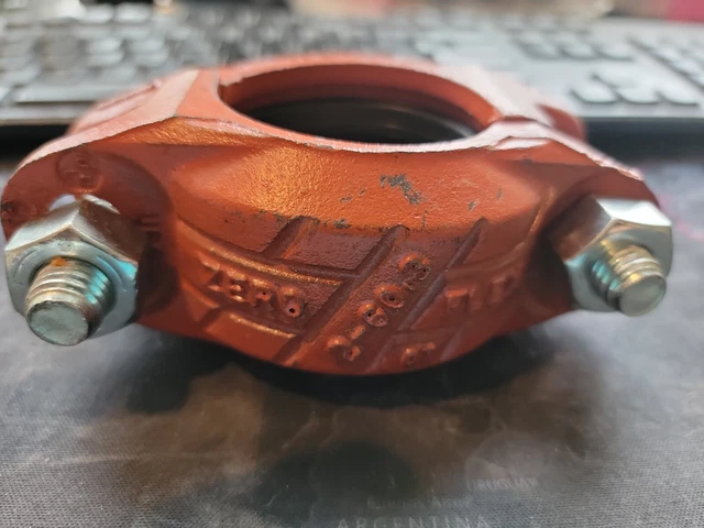 VICTAULIC CO. - ZERO-FLEX - 2" Rigid Pipe Coupling 2-60.3, Style 07,NEW ...