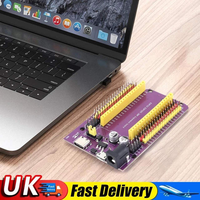 ESP32 DEVELOPMENT BOARD NodeMCU-32S Lua TYPE-C/MICRO Module GPIO Expansion Board £5.33 - PicClick UK