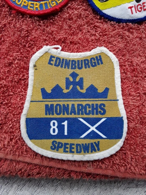 EDINBURGH MONARCHS Speedway Badge Sew On £2.99 - PicClick UK