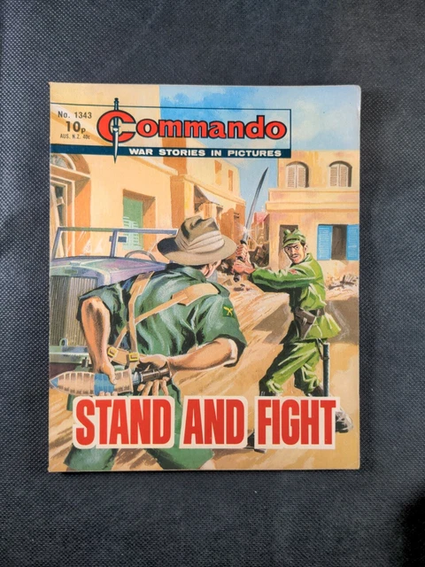 COMMANDO COMIC ISSUE Number 1343 Stand And Fight EUR 5,28 - PicClick IT