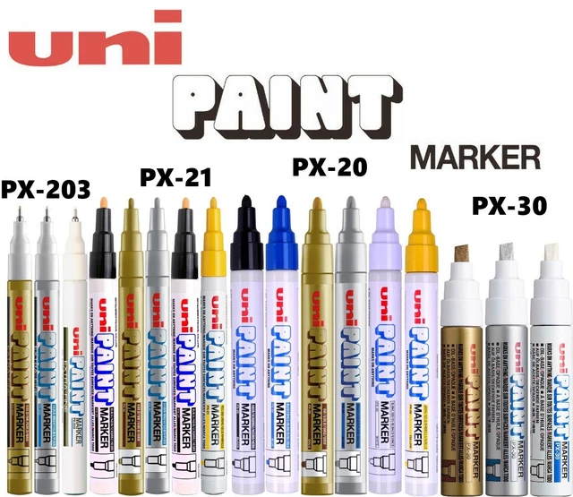 UNI PAINT MARKER Pen Every Paint Every Colour Buy 4, Pay For 3 £6.75 ...
