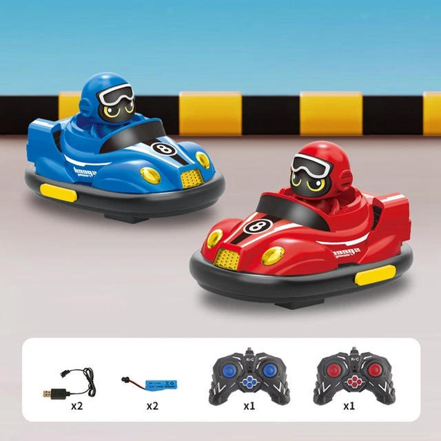 REMOTE CONTROL BUMPER Car Interaction Toy RC Cartoon Car Toys Kids RC ...