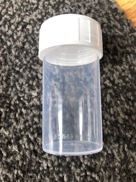 5 X 60ML Sterilin Universal Urine Sample Bottles Pots Containers Cups ...