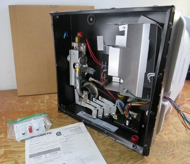DOMETIC 94022 WATER Heater; LP Gas-Electric 10 Gallon Tank Model ...