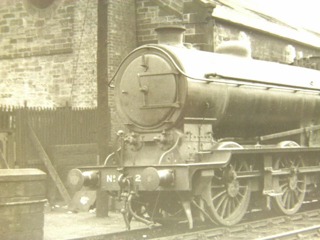 ANTIQUE REAL PHOTOGRAPH railway train postcard LNER 2739 steam ...