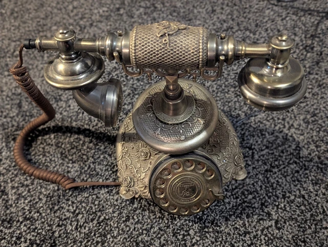 VINTAGE RETRO ROTARY telephone french style £29.99 - PicClick UK