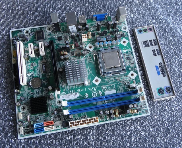 HP COMPAQ 480429-001 dx2420 Microtower Socket 775 Motherboard MS-7525 ...