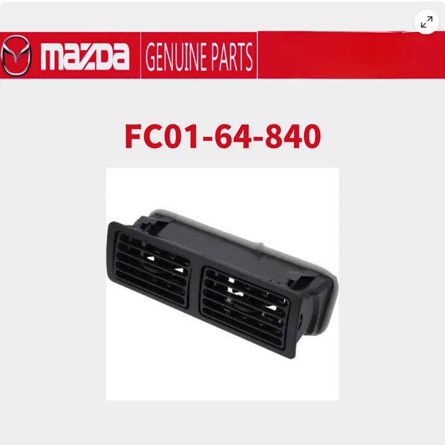 MAZDA RX-7 FC3S 1985-1989 AUTHENTIQUE Center Air Louver Dash Vent Radio ...