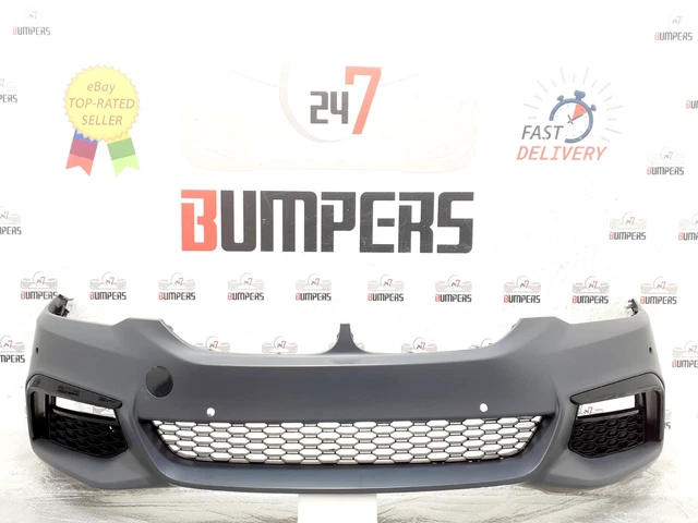 BMW 5 SERIES G30 G31 M Sport 2016 - 2020 Front Bumper + Grills Trims ...