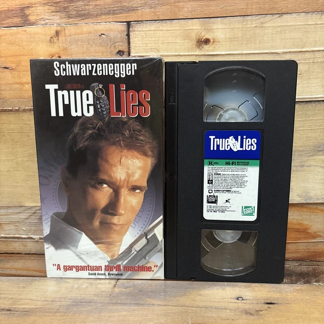 TRUE LIES VHS Tape Used Arnold Schwarzenegger £6.37 - PicClick UK