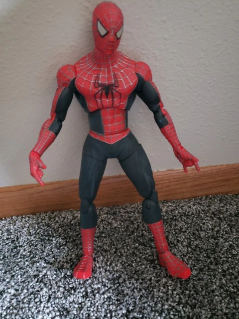 SPIDER-MAN 2 MOVIE Large Super Poseable 12 Inch Action Figure ToyBiz ...