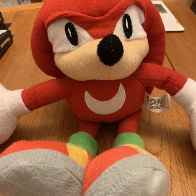 SONIC THE HEDGEHOG Knuckles Soft Plush Toy £2.00 - PicClick UK