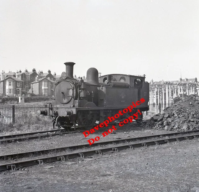 B&W TRAIN / Railway Negative (6x6cm) 1960s - 27 Merstone Isle of Wight ...