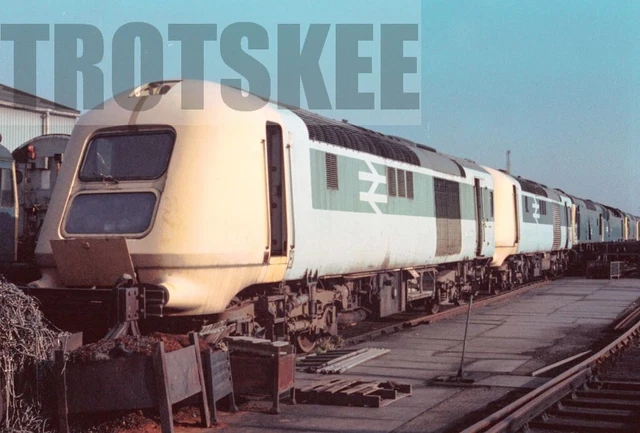 35MM COL NEGATIVE BR British Rail Loco ADB 975813 Derby Works 1983 £11. ...