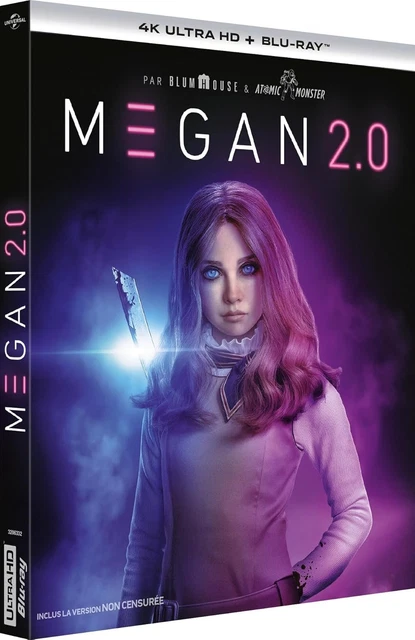 MEGAN 2.0 4K UHD (2025) 2 blu ray Pre Order EUR 30,62 - PicClick DE