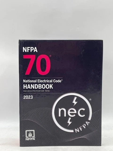NEW NFPA 70 National Electrical Code NEC Handbook 2023 Edition ...