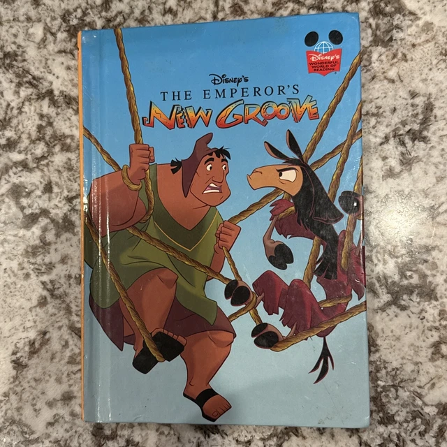 DISNEYS WONDERFUL WORLD Of Reading: The Emperor’s New Groove Hardback ...