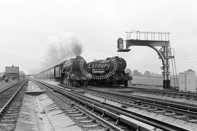 PHOTO BR BRITISH Railways Steam Locomotive Class A3 60036 at Wiske Moor ...