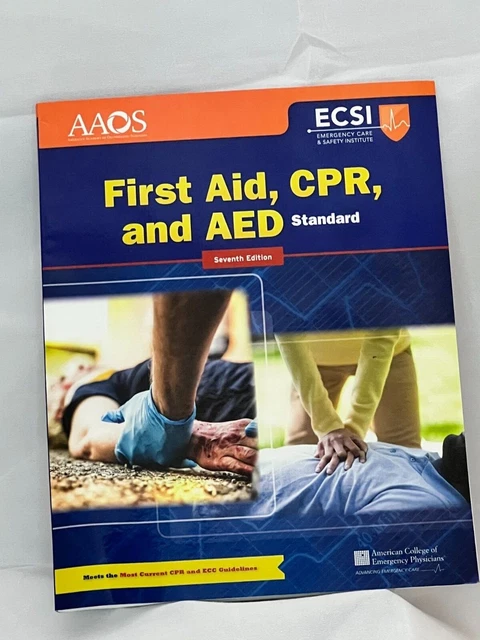 STANDARD FIRST AID, CPR, and AED by Steven M. Thygerson and Alton L ...