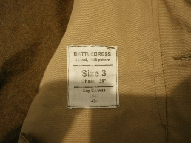 BRITISH WW2 40 pattern Repro Uniform £115.12 - PicClick UK