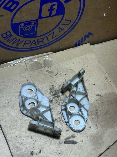 BMW 3 SERIES E46 M3 M Sport Front Bumper Mount Support Brackets Pair £ ...