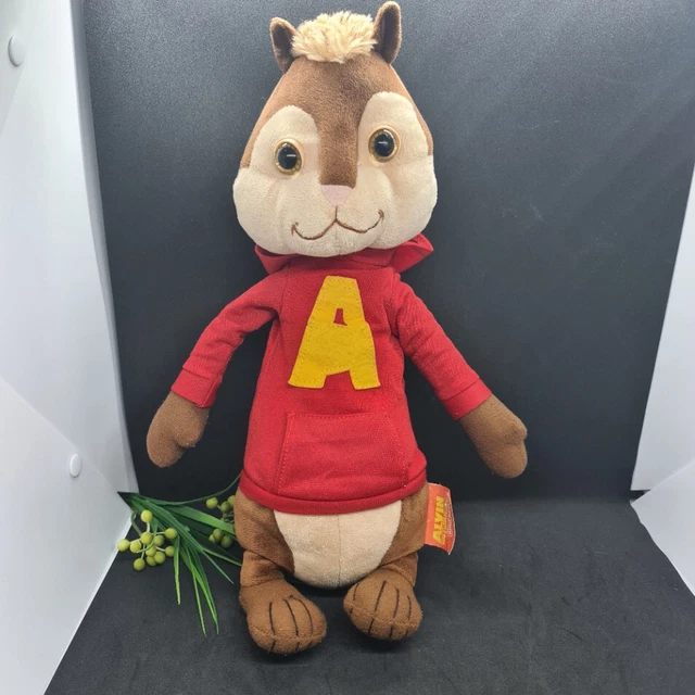 ALVIN PLUSH TOY, Alvin and The Chipmunks Stuffed Soft Toy 2009 Exc ...